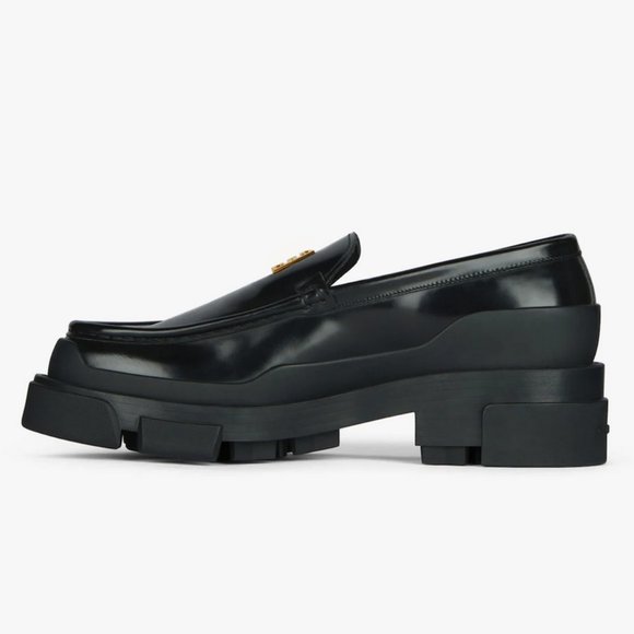 Givenchy | Shoes | Givenchy Terra Loafer In Brushed Leather Black ...